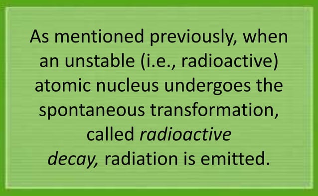 Nuclear transformation (physics) | PPTX | Chemistry | Science
