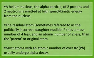 Nuclear transformation (physics) | PPTX