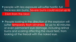 nuclear warfare effects described in brieff | PPTX