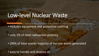 NUCLEAR WASTE.pptx | Chemistry | Science