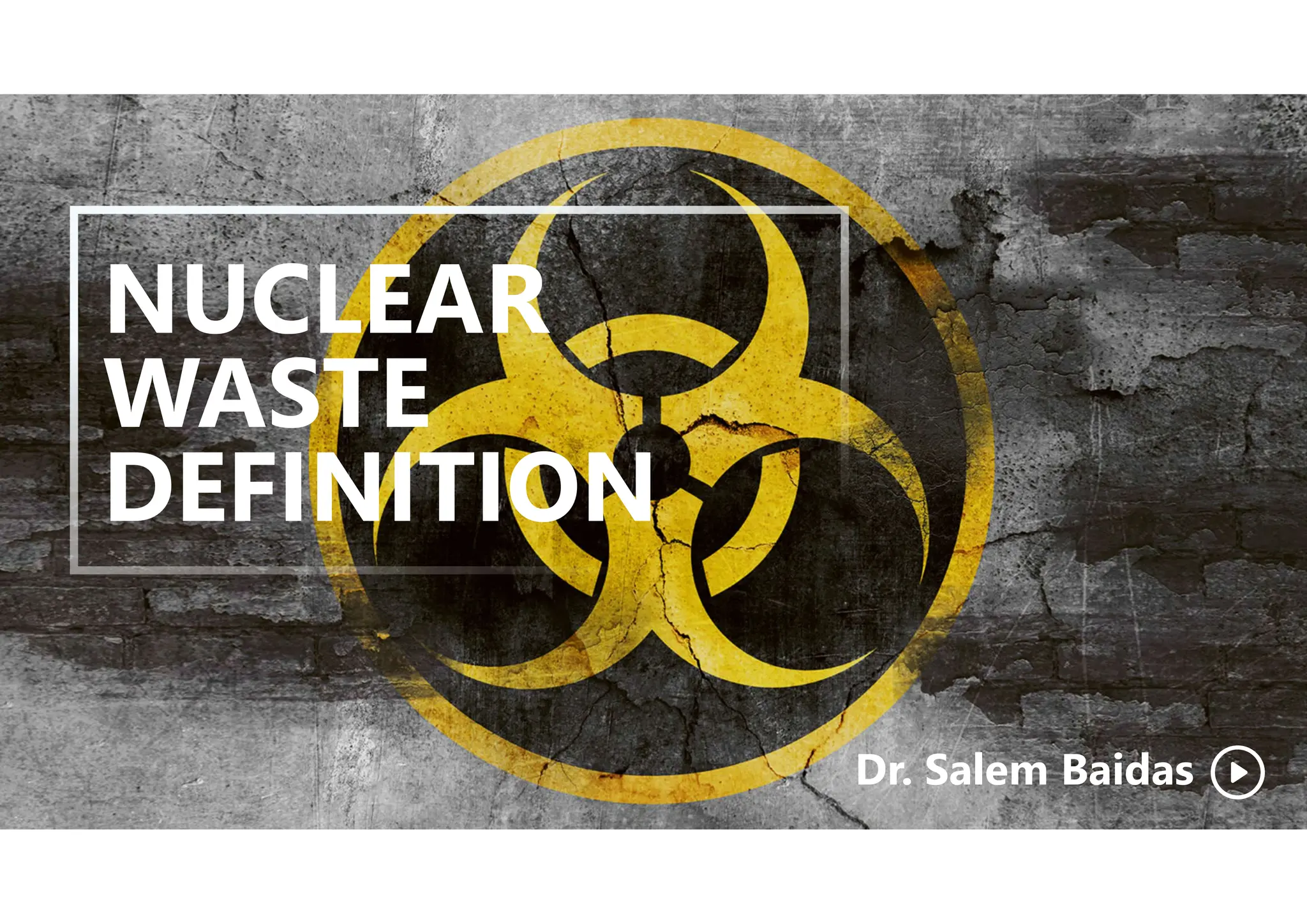 Nuclear Waste Definition | PDF