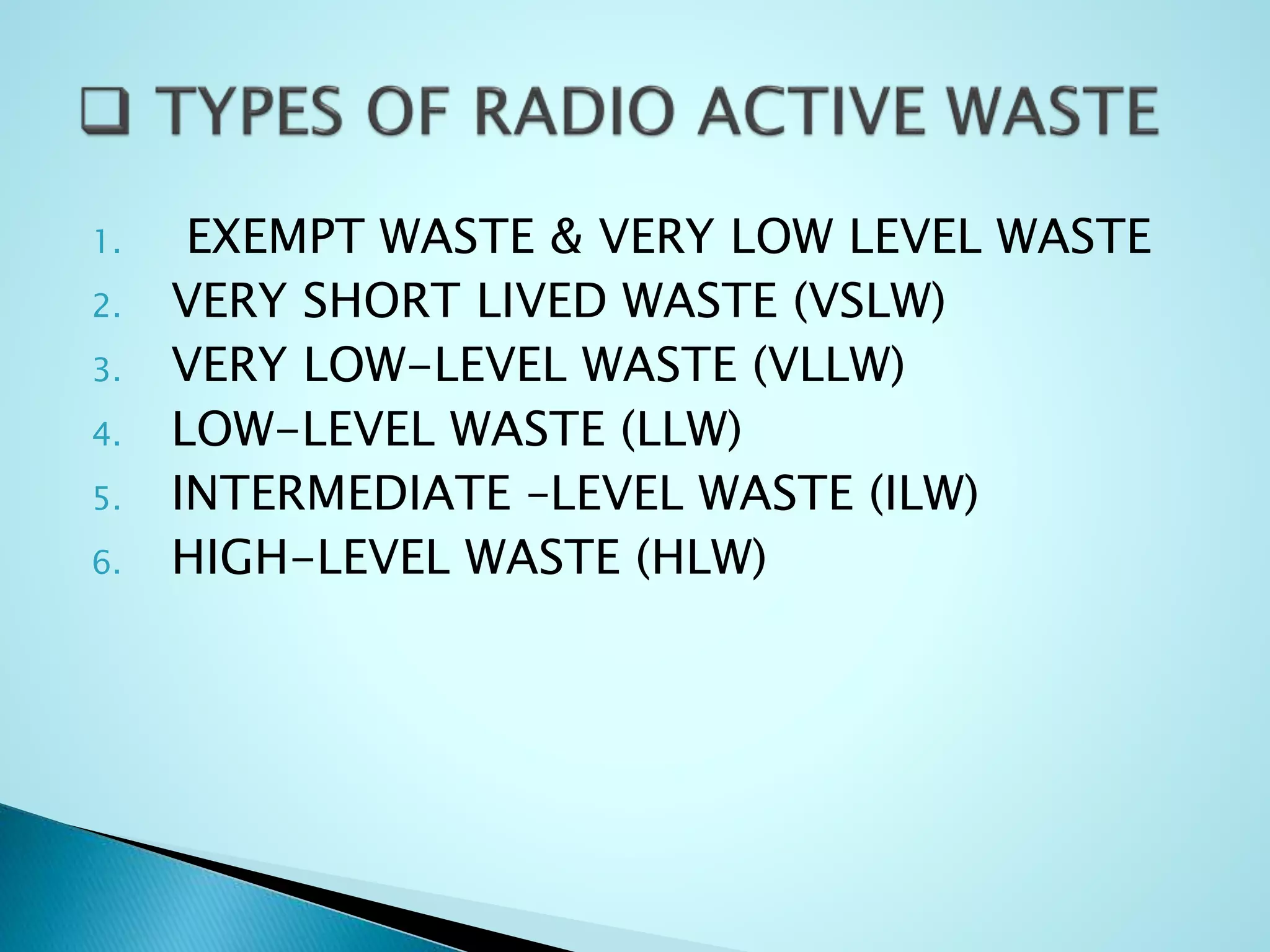 Nuclear waste disposal | PPTX