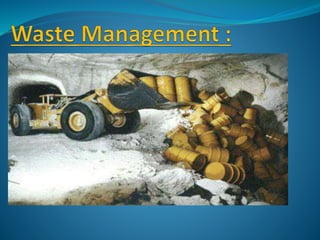 Nuclear waste disposal techniques | PPTX