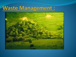 Nuclear waste disposal techniques | PPTX