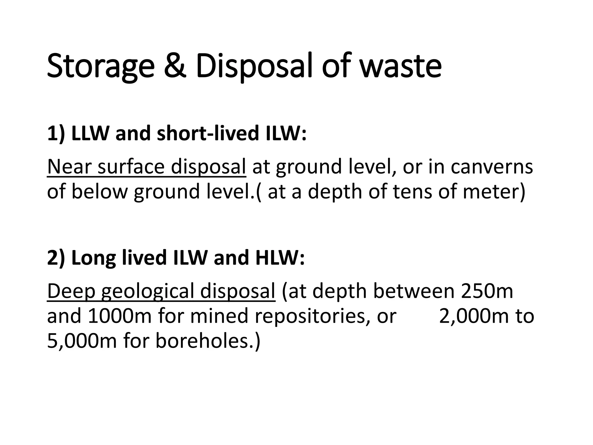 Nuclear waste management | PPTX
