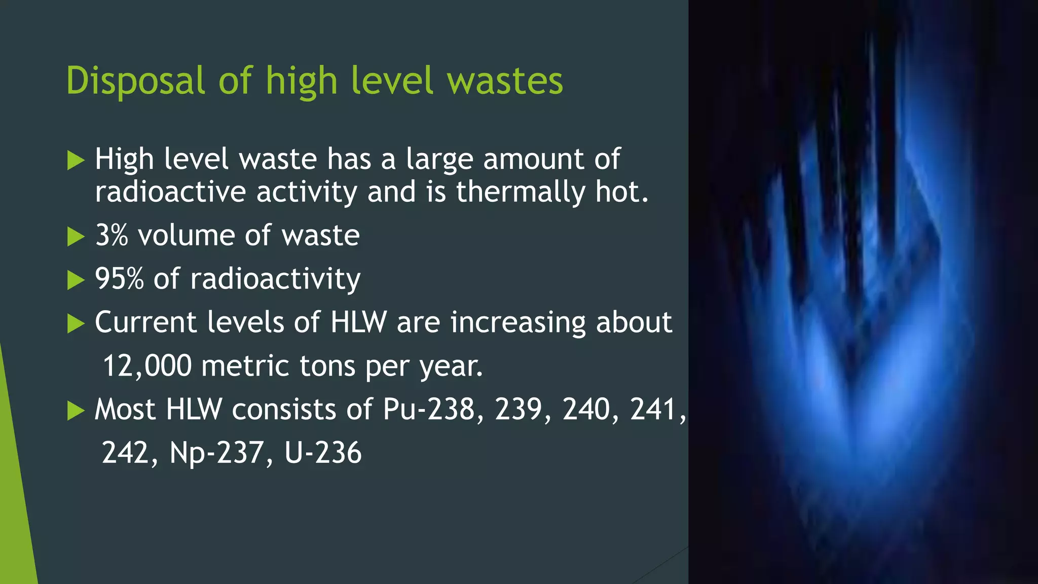 Nuclear wastes and its disposal my ppt | PPTX