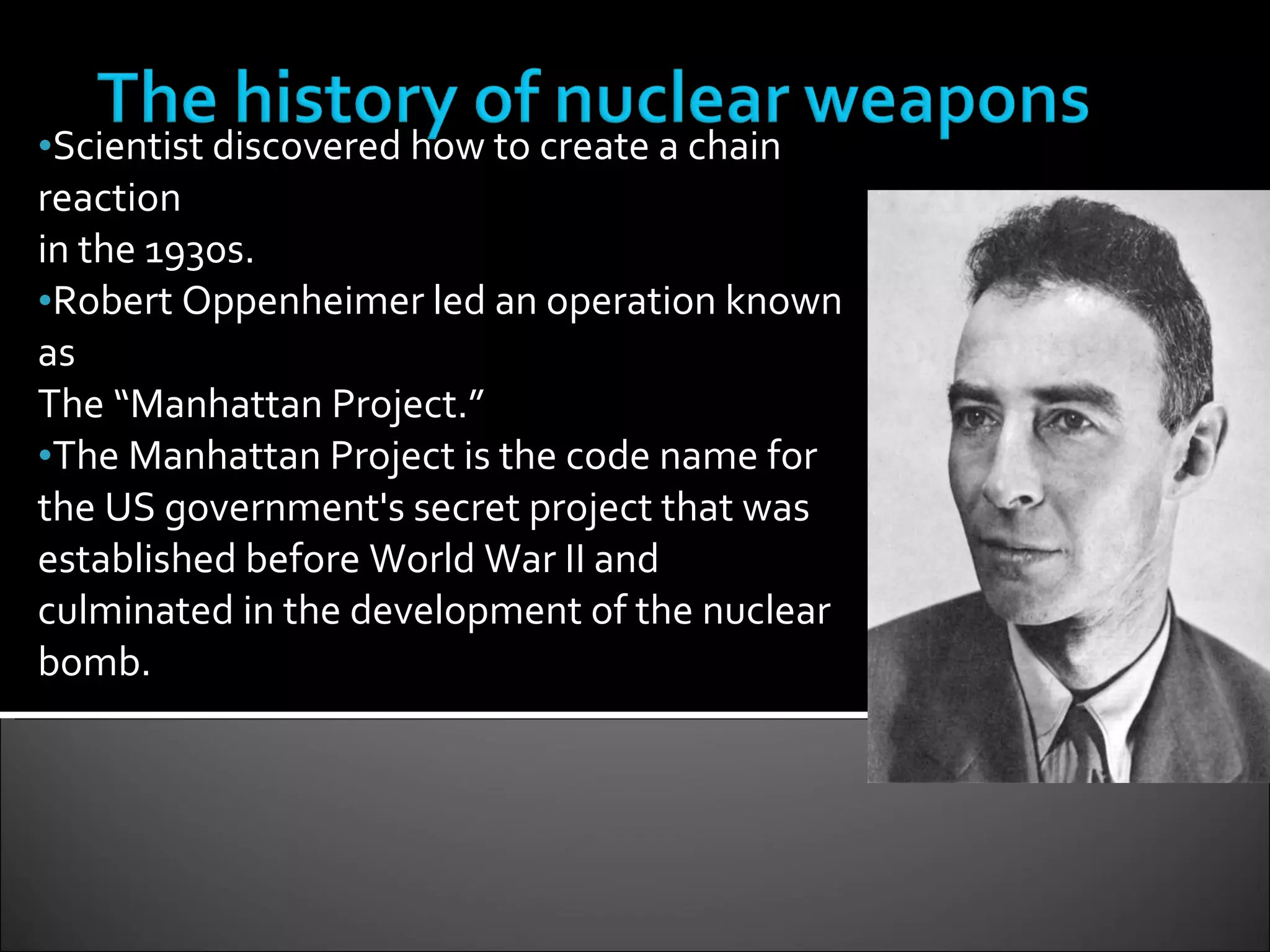 Nuclear Weapons | PPT