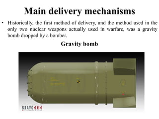 Nuclear weapons delivery system ppt | PPT