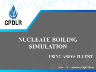 Nucleate Boiling simulation | PPTX