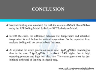 Nucleate Boiling simulation | PPTX