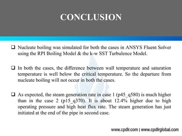 Nucleate Boiling simulation | PPTX