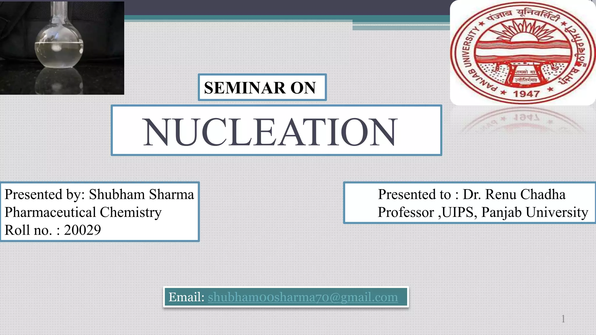 Nucleation | PPTX