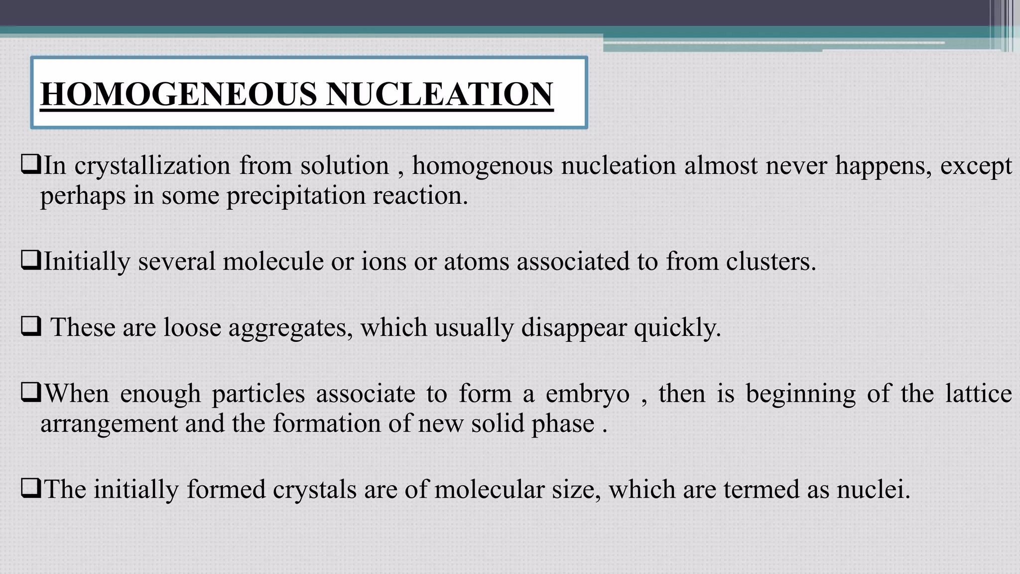 Nucleation | PPTX