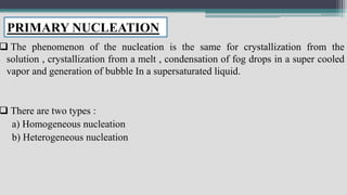 Nucleation | PPTX