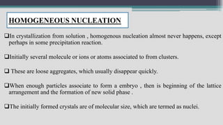 Nucleation | PPTX