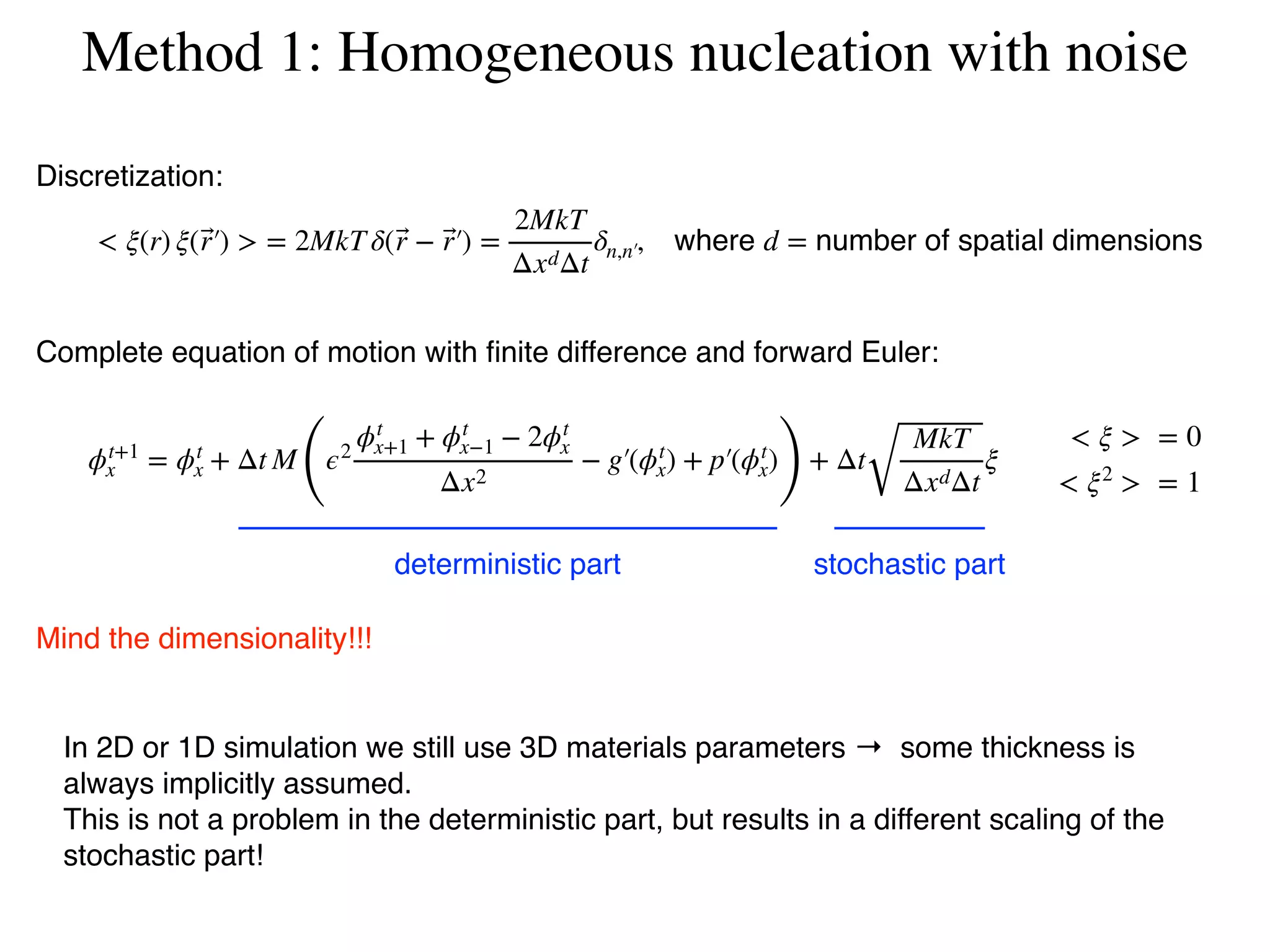 Phase-field modeling of crystal nucleation I: Fundamentals and methods ...