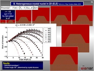 Nucleation III: Phase-field crystal modeling of nucleation process | PPTX