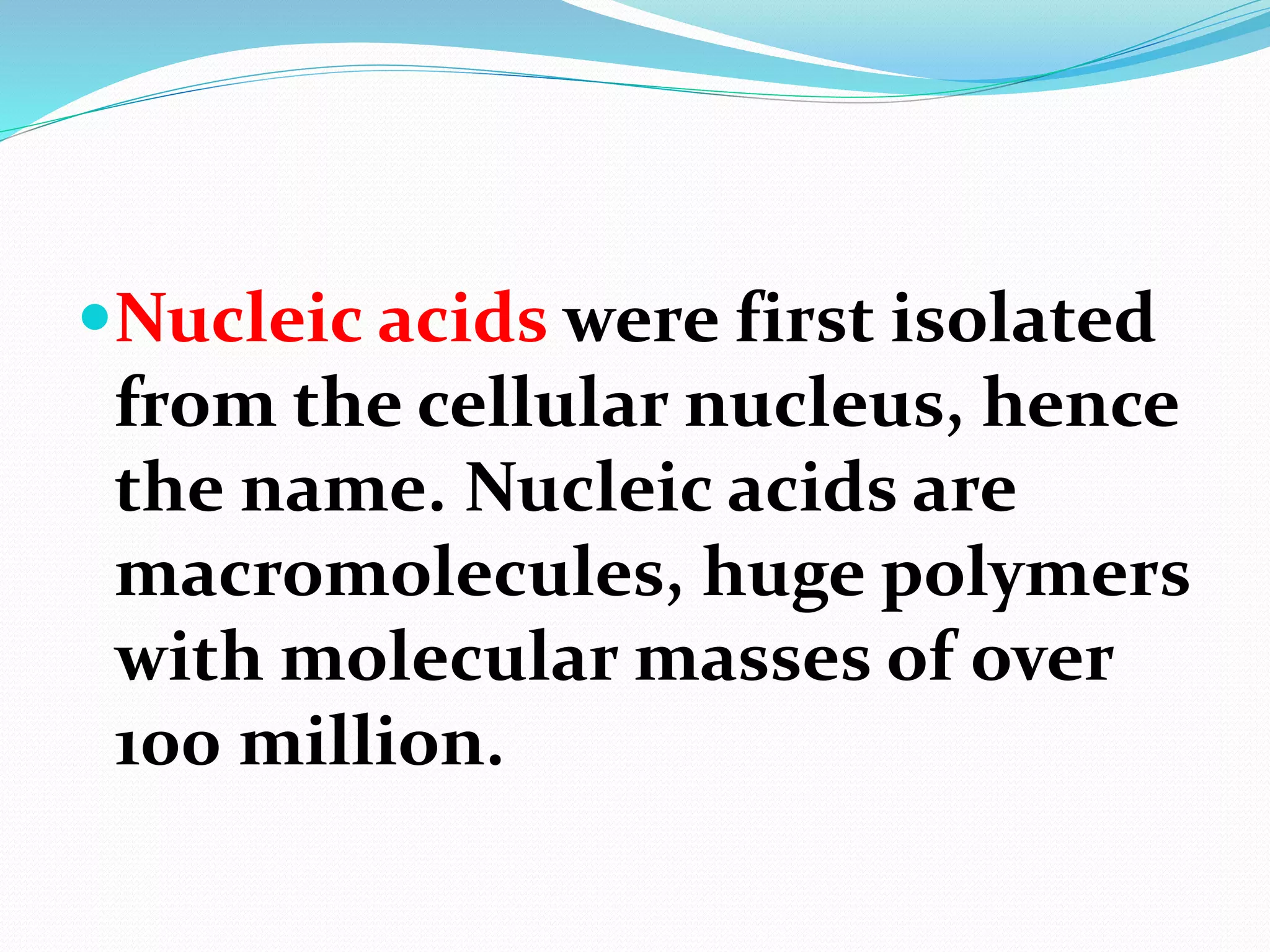 Nucleic acid | PPTX