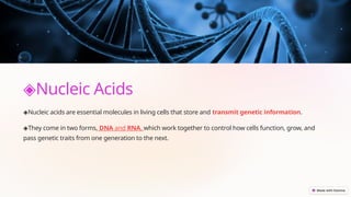Nucleic-Acids class 12 biomolecules .pptx