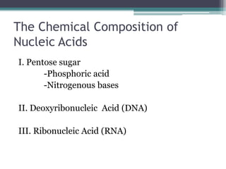 Nucleic acid | PPTX