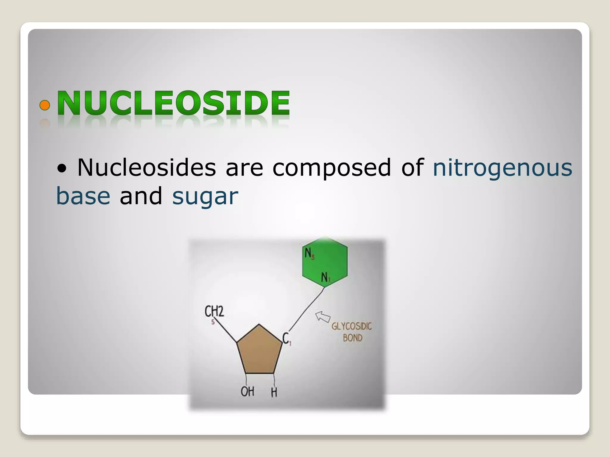 Nucleic acid and its simple structure | PPTX