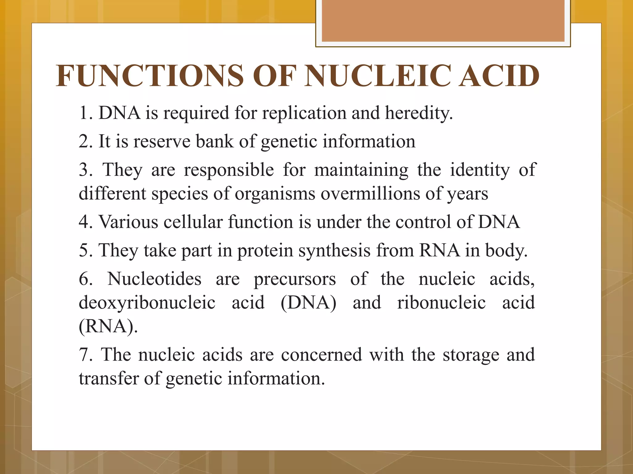 nucleic acid unit-5 biochemistry and clinical pathology, D.Pharm 2nd ...