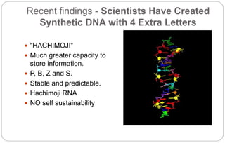 Nucleic acid and its chemistry, dna as genetic material | PPTX