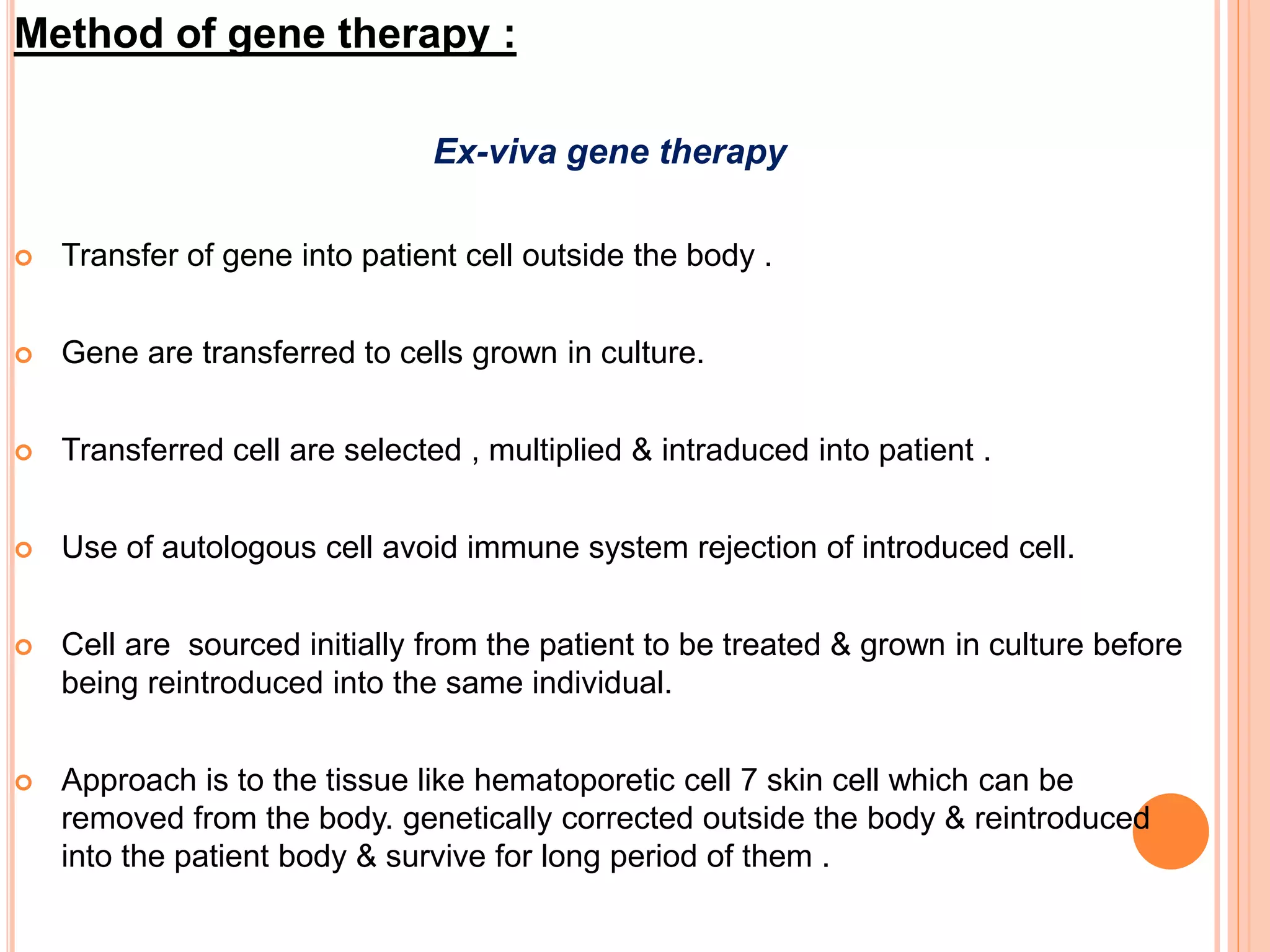 Nucleic acid based therapeutic delivery system | PPTX