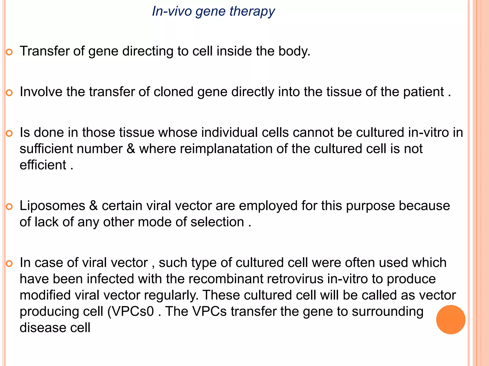 Nucleic acid based therapeutic delivery system | PPTX