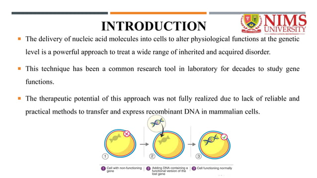 Nucleic Acid Based Therapeutic Delivery System.pptx | Genetics | Science