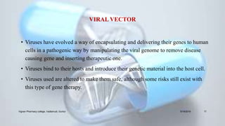 Nucleic acid based therapeutic drug delivery system | PPTX