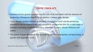 Nucleic acid based therapeutic drug delivery system | PPTX