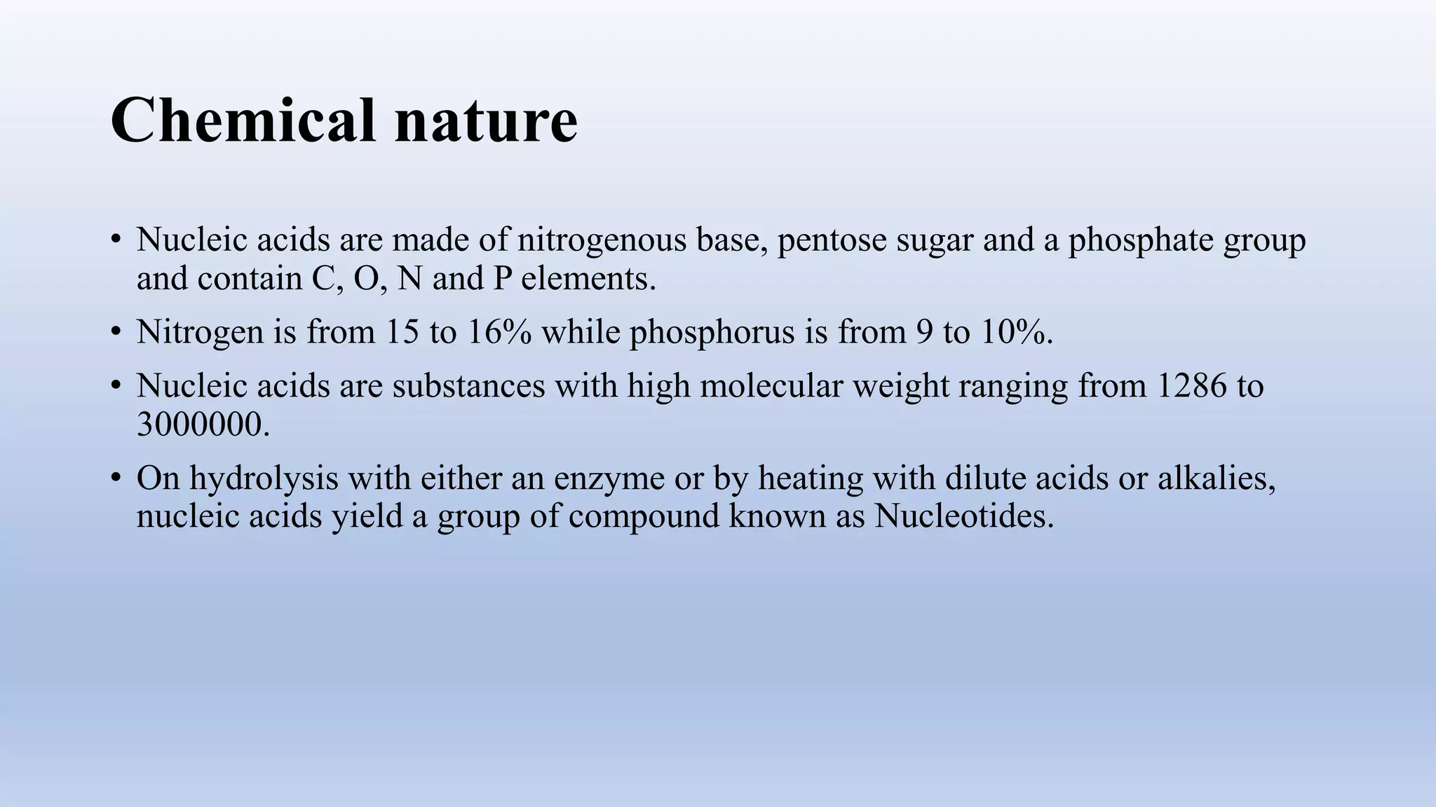 Nucleic acid biomolecule | PDF