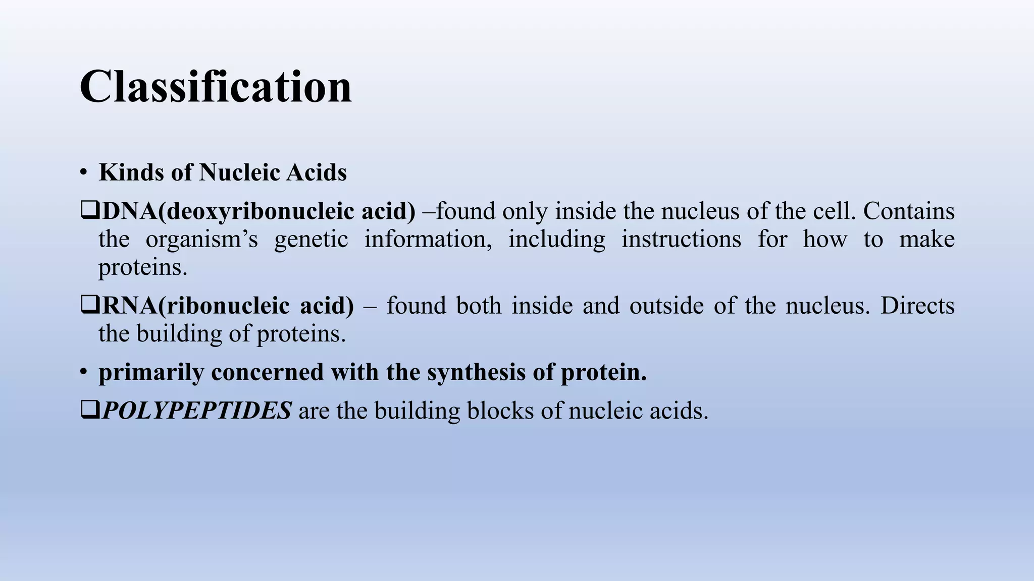 Nucleic acid biomolecule | PDF