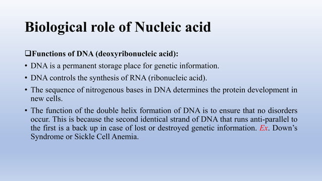 Nucleic acid biomolecule | PDF | Chemistry | Science
