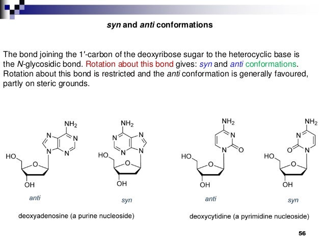 Nucleic acid chemistry for 1st year medical 5 04-2016