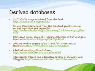 Nucleic acid database | PPT