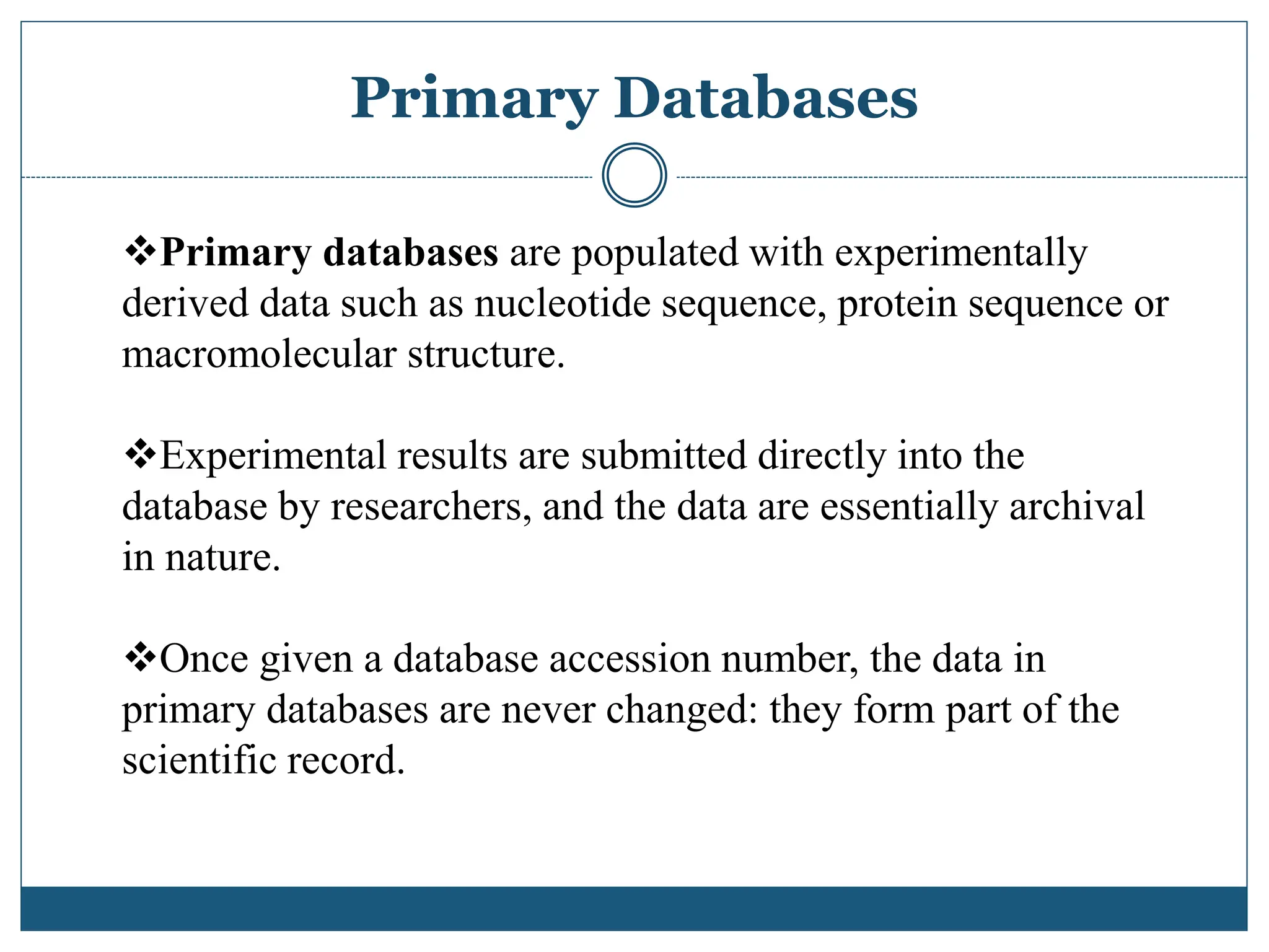 Nucleic Acid Databases (NDB ) of bioinformatics pptx | PPTX