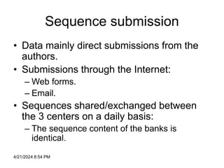Nucleic_Acid_Databases, Bioinformatics, genome | PPT