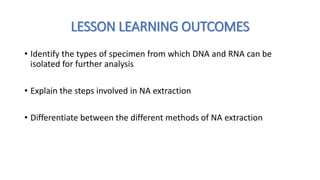 NUCLEIC ACID EXTRACTION AND PURIFICATION 2023.pptx