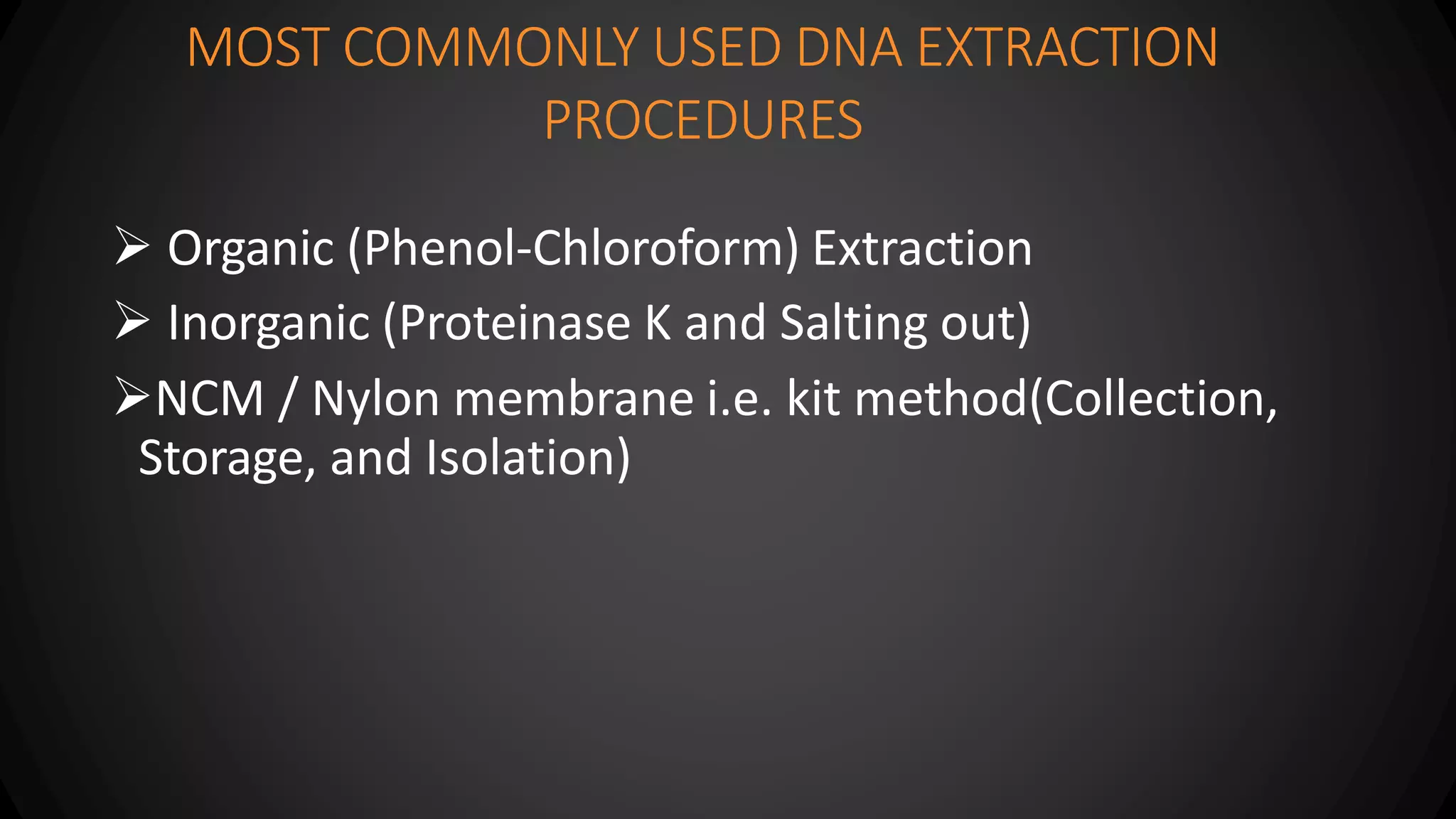 Nucleic acid extraction himanshu | PPTX