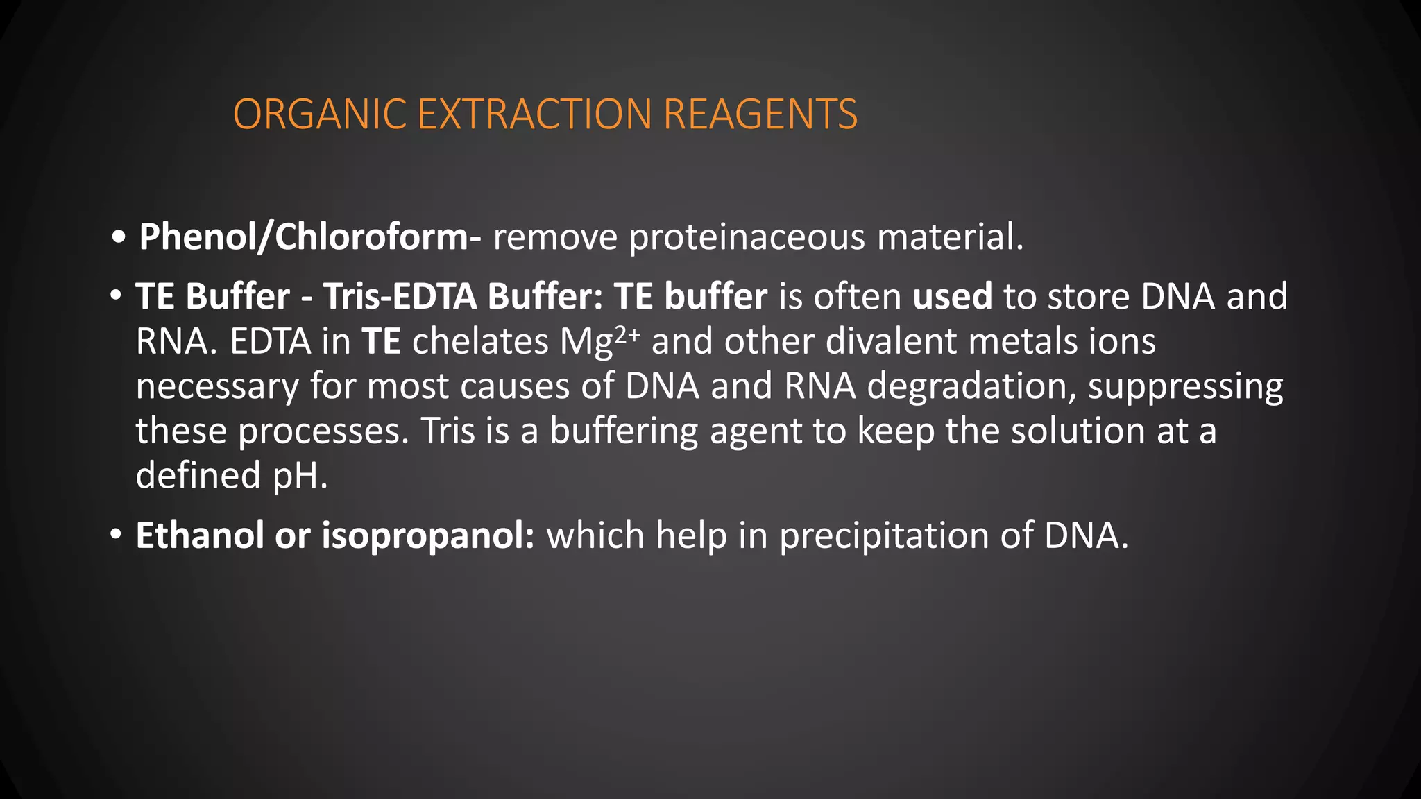 Nucleic acid extraction himanshu | PPTX