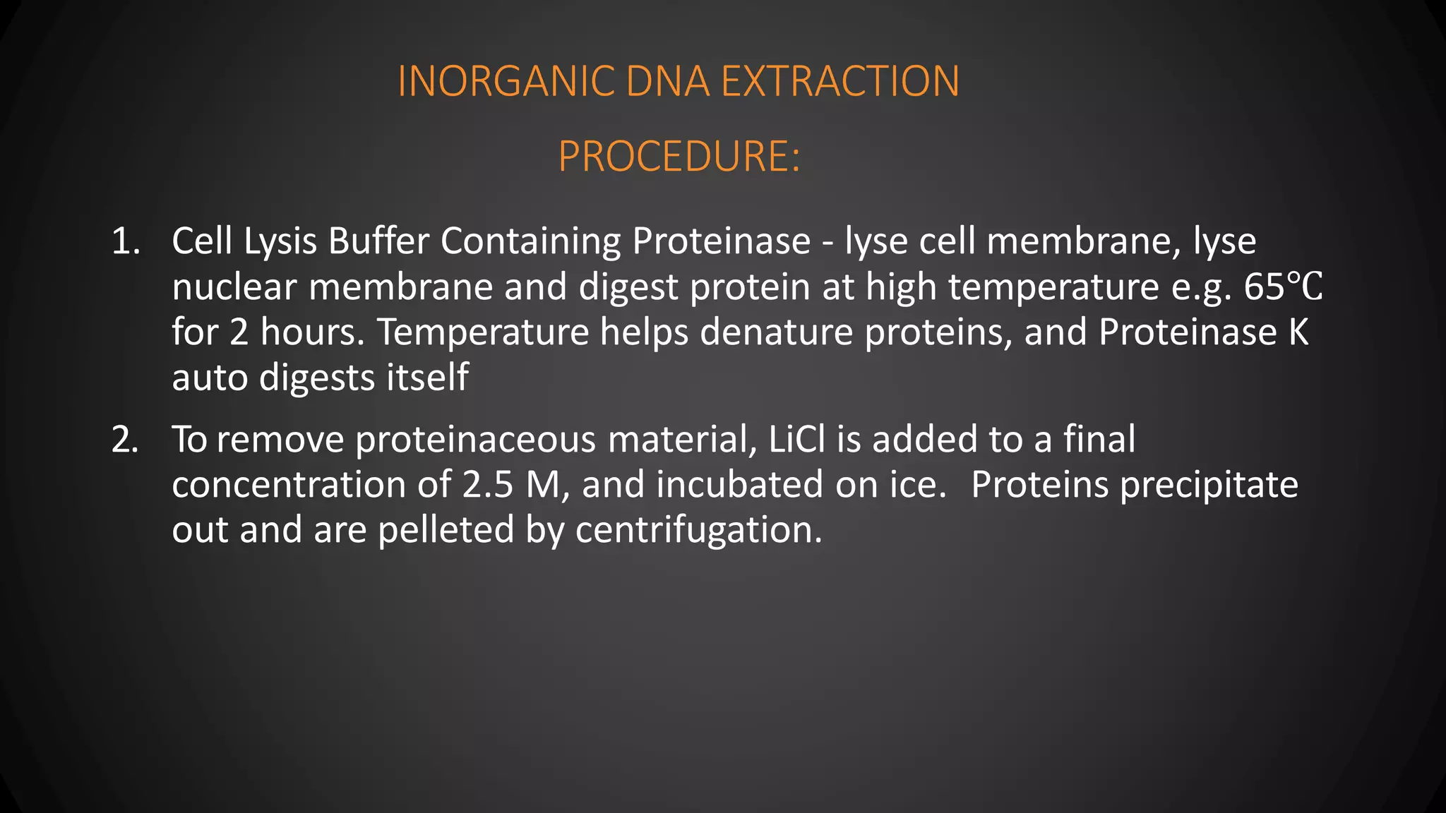 Nucleic acid extraction himanshu | PPTX