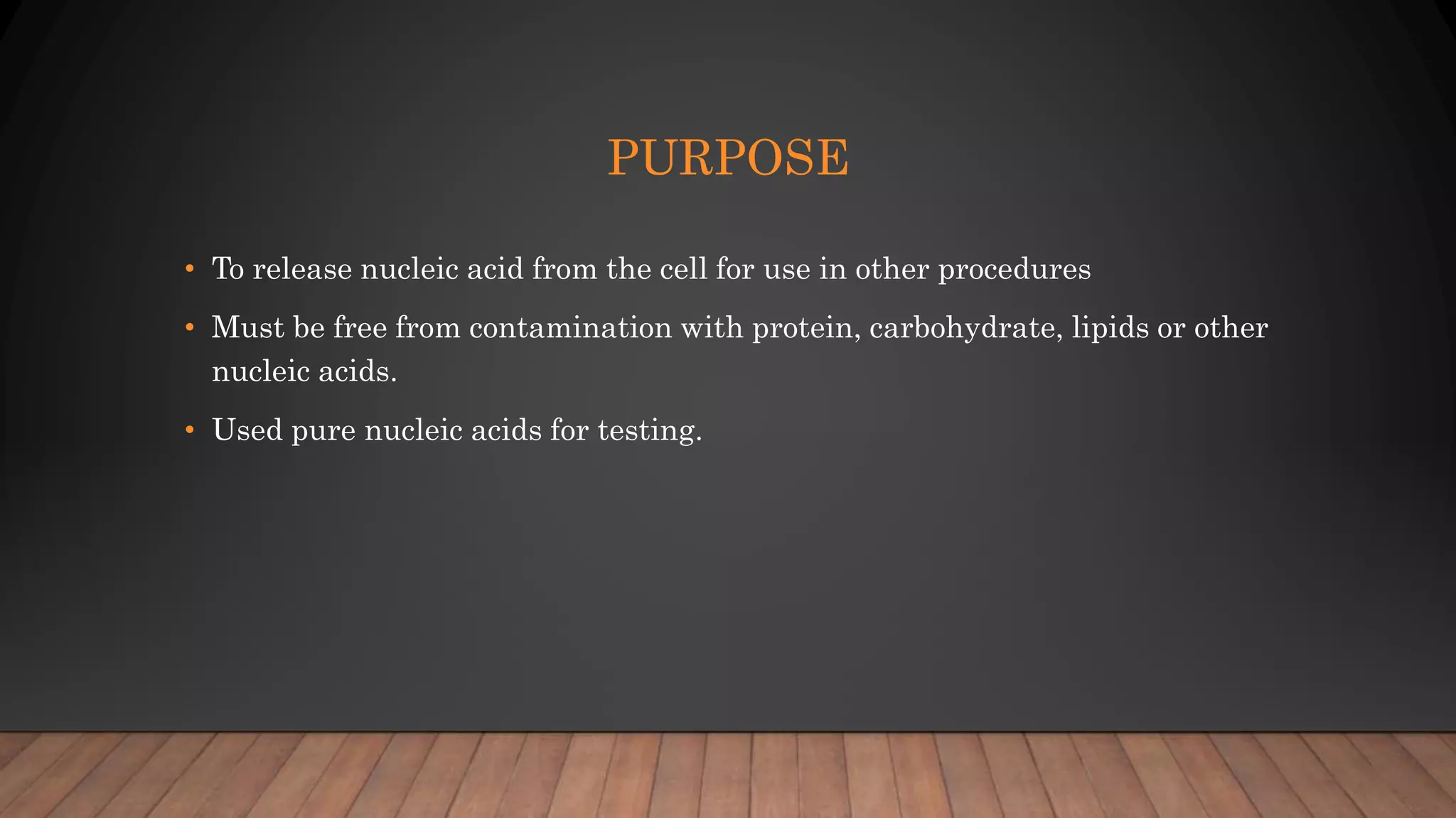 Nucleic acid extraction himanshu | PPTX