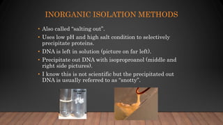 Nucleic acid extraction himanshu | PPTX