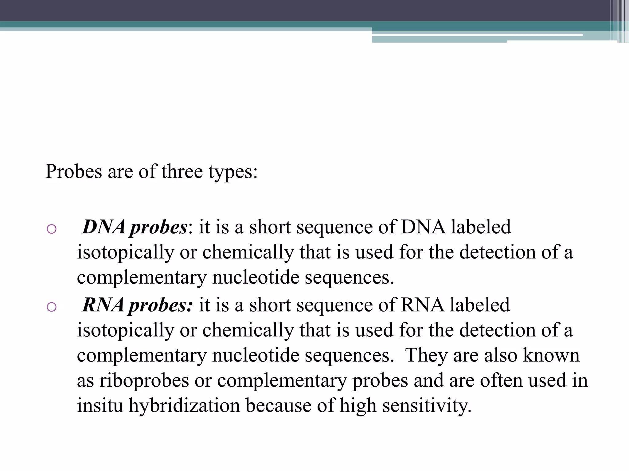 Nucleic acid hybridization | PPTX