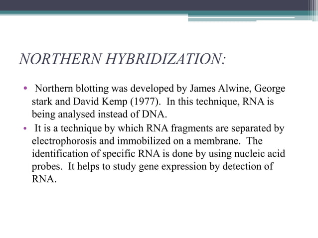 Nucleic acid hybridization | PPTX | Chemistry | Science