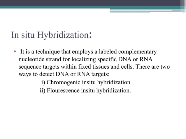 Nucleic acid hybridization | PPTX | Chemistry | Science