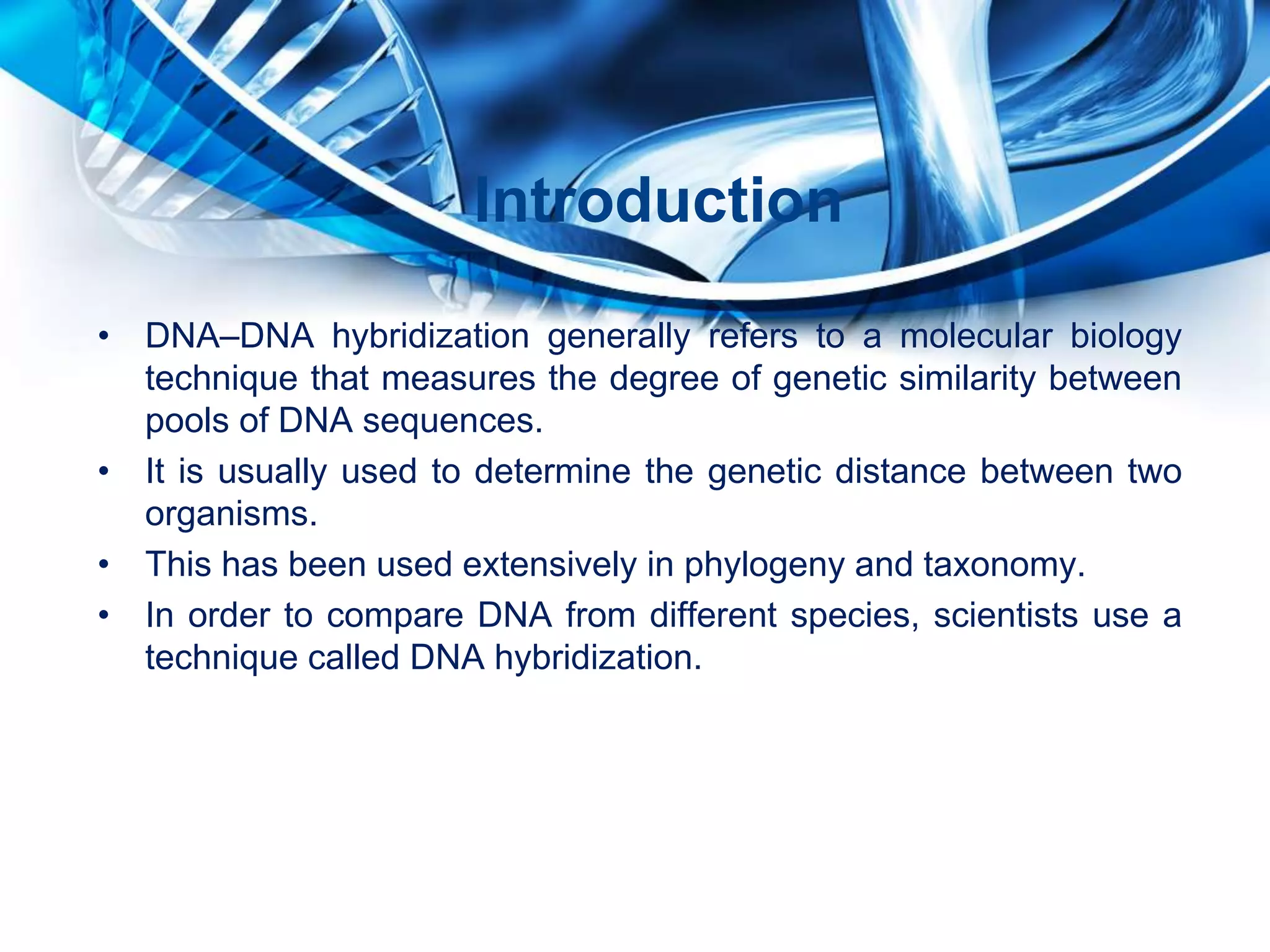 Nucleic acid hybridization | PPTX