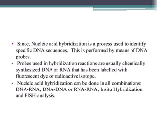 Nucleic acid Hybridization.pptx